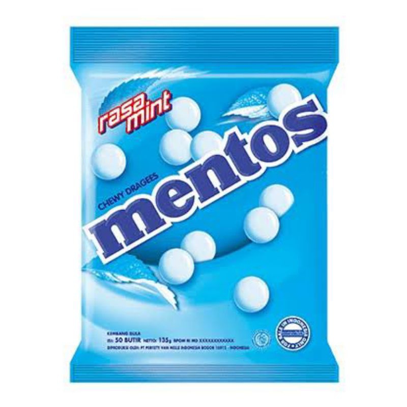 Jual Rasa Mint Mentos Chewy Dragees | Shopee Indonesia