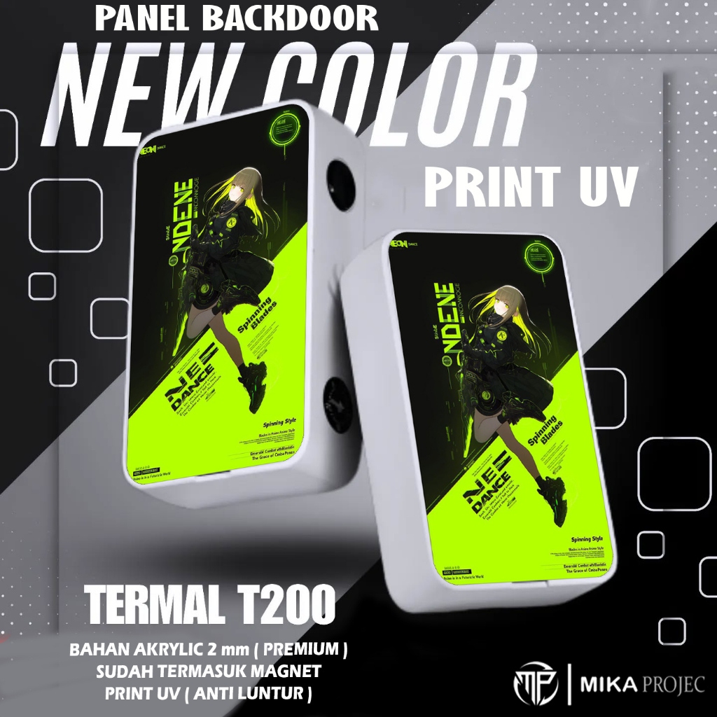 Jual Accesories Backdoor akrilik TRML T200 print UV panel Akrilik ...