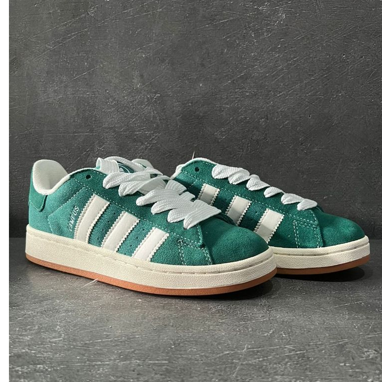 Jual CAMPUS 00S DARK GREEN CLOUD WHITE | Shopee Indonesia