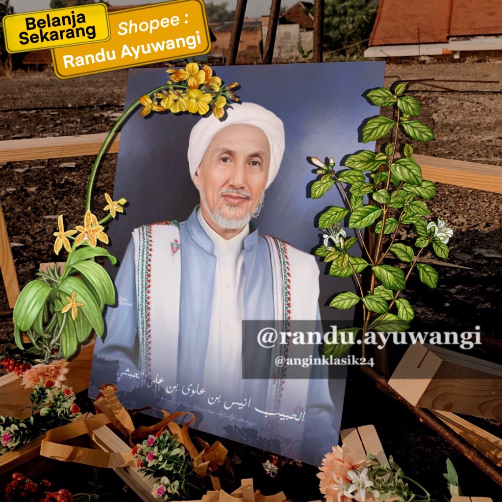 Jual Lukisan Habib Anis bin Alwi bin Ali Al-Habsyi ( Habib Anis Solo ...
