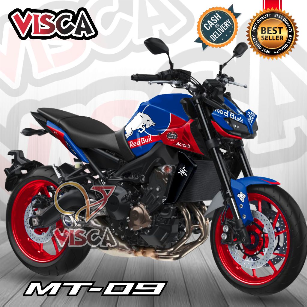 Jual Stiker Decal Yamaha MT 09 Dekal Mt09 Striping Mt 09 Variasi Decal ...
