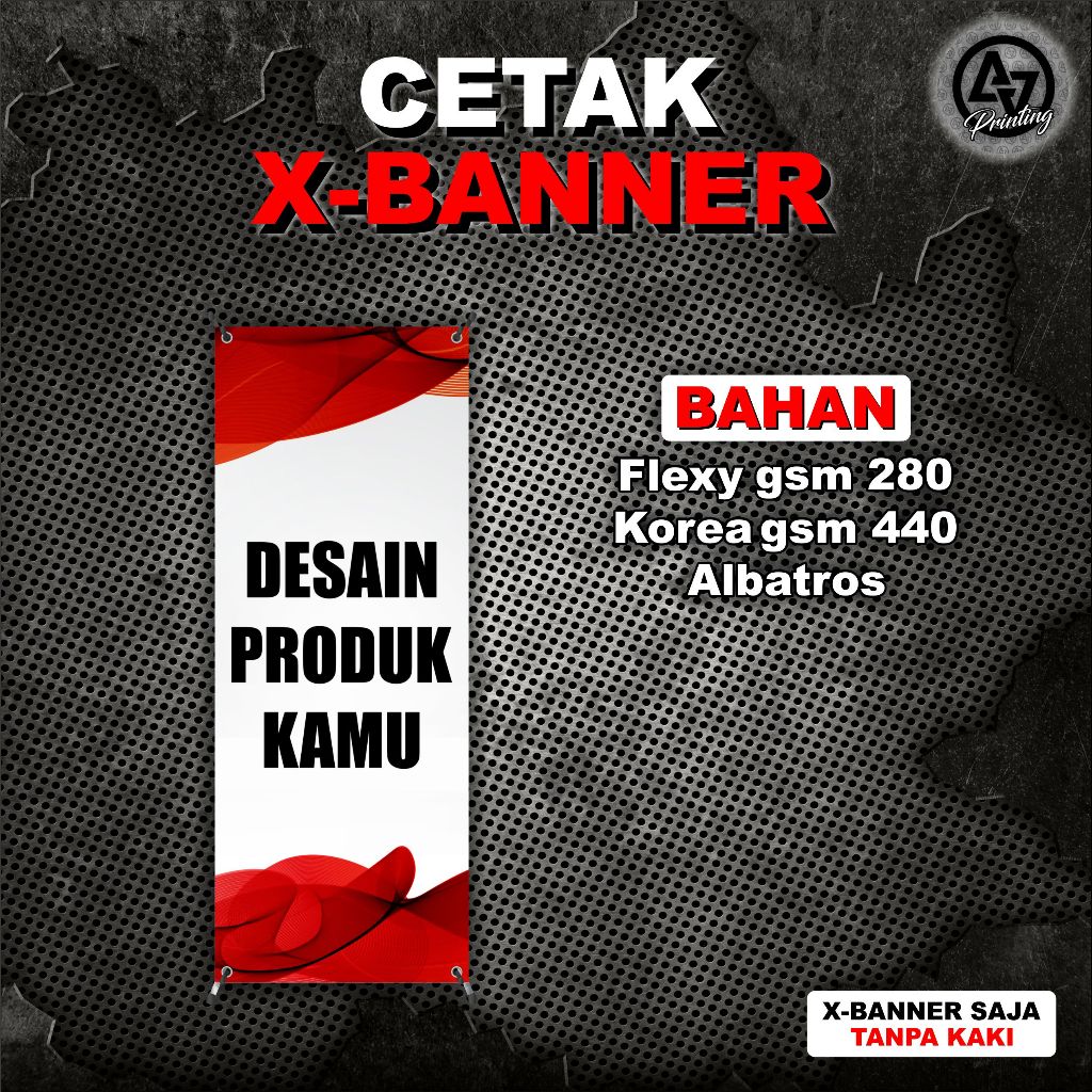 Jual PRINT X BANNER KANTOR / WARUNG / TOKO / OUTLET / COFFEE SHOP DLL ...