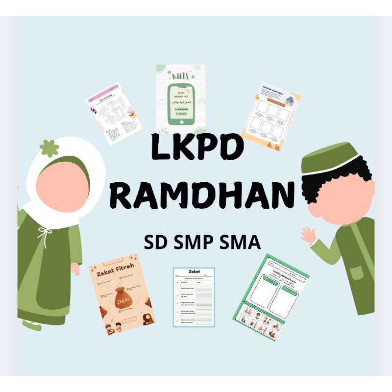 Jual LKPD ramadhan SD SMP SMA | Shopee Indonesia