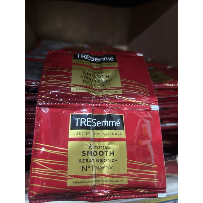 Jual Tresemme Shampoo Sachet isi 12/renceng | Shopee Indonesia