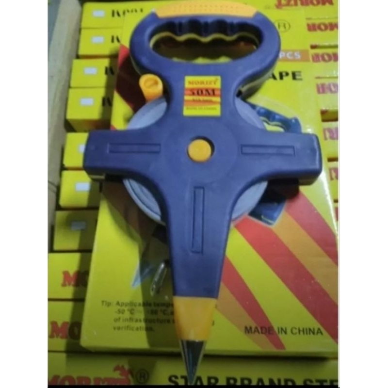 Jual Meteran Roll Besi 50M Morizt/Meteran Roll 50M Plat Besi | Shopee ...