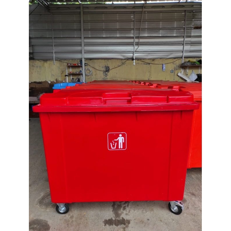 Jual TEMPAT SAMPAH BESAR 660 LITER TEBAL | Shopee Indonesia