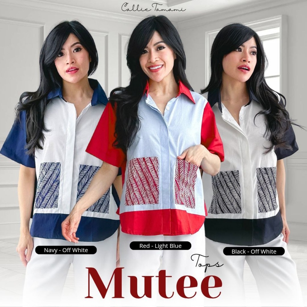 Jual CallieTamami - A 6707 Mutee Tops | Shopee Indonesia