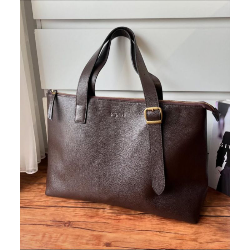 Jual Pepari Leather Tas Wanita Kulit Sapi ToteBag PA - 158 | Shopee ...