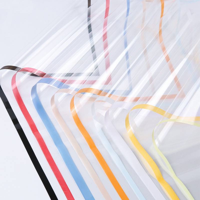 Jual 20Lembar Cellophane Transparan Bening List/Wrapping Bucket Bening ...