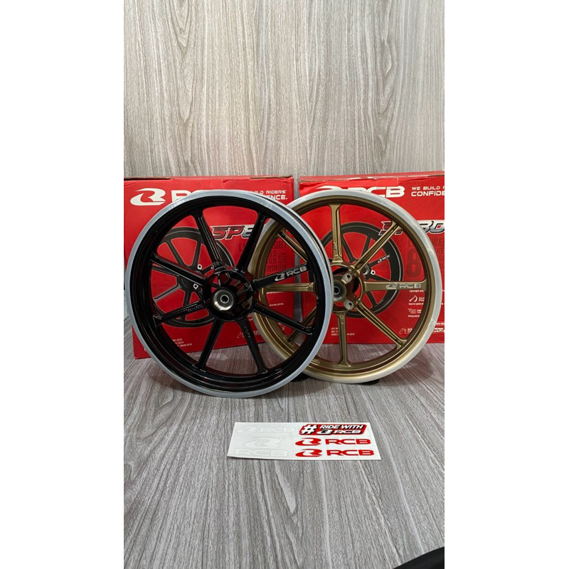Jual VELG RCB TERLENGKAP SP500 SP800 RING 13 RING 14 RING 17 NMAX AEROX ...