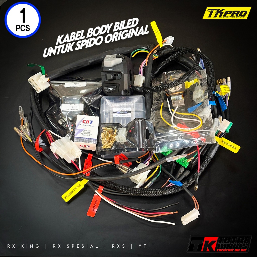 Jual KABEL BODY DC RX KING RXKING RXK RXS YT UNTUK SPIDOMETER ORIGINAL ...
