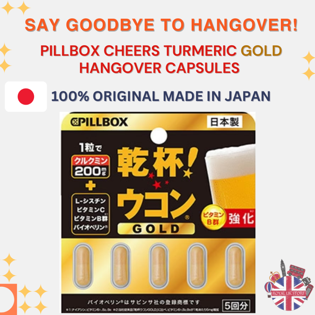 Jual Obat Hangover No 1 Jepang, Cheers Gold Turmeric/ Anti Mabuk [100% ...