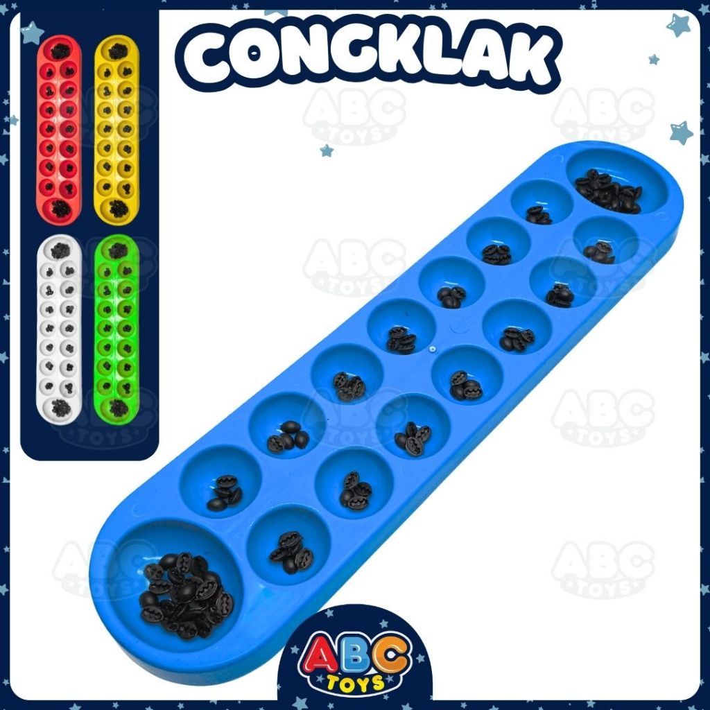 Jual Mainan Congklak Plastik Besar Dakon Permainan Tradisional Anak ...
