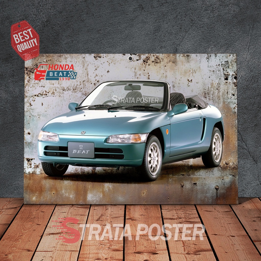 Jual Poster dinding mobil honda beat tahun 1992 Dekorasi vintage Hiasan ...