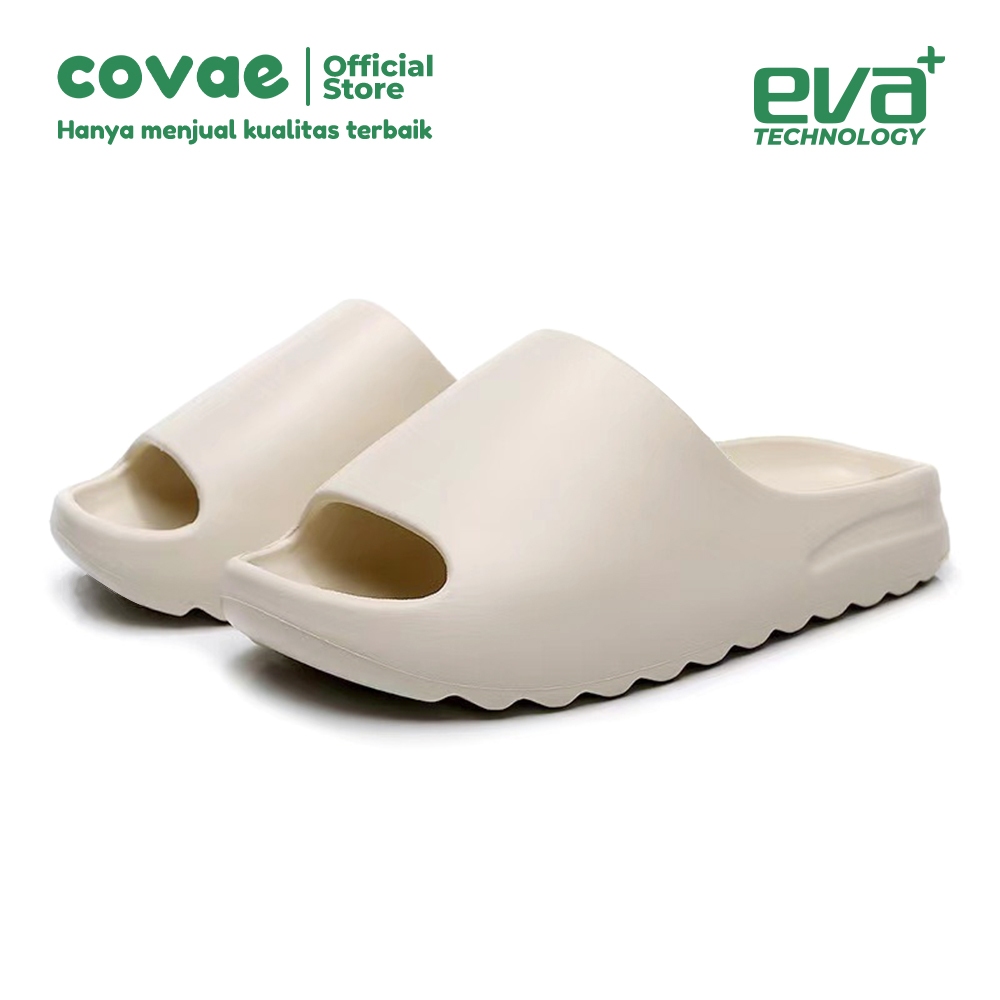 Jual COVAE Sandal CAMEL Sendal Slip On Pria Premium Sol Tebal Empuk ...