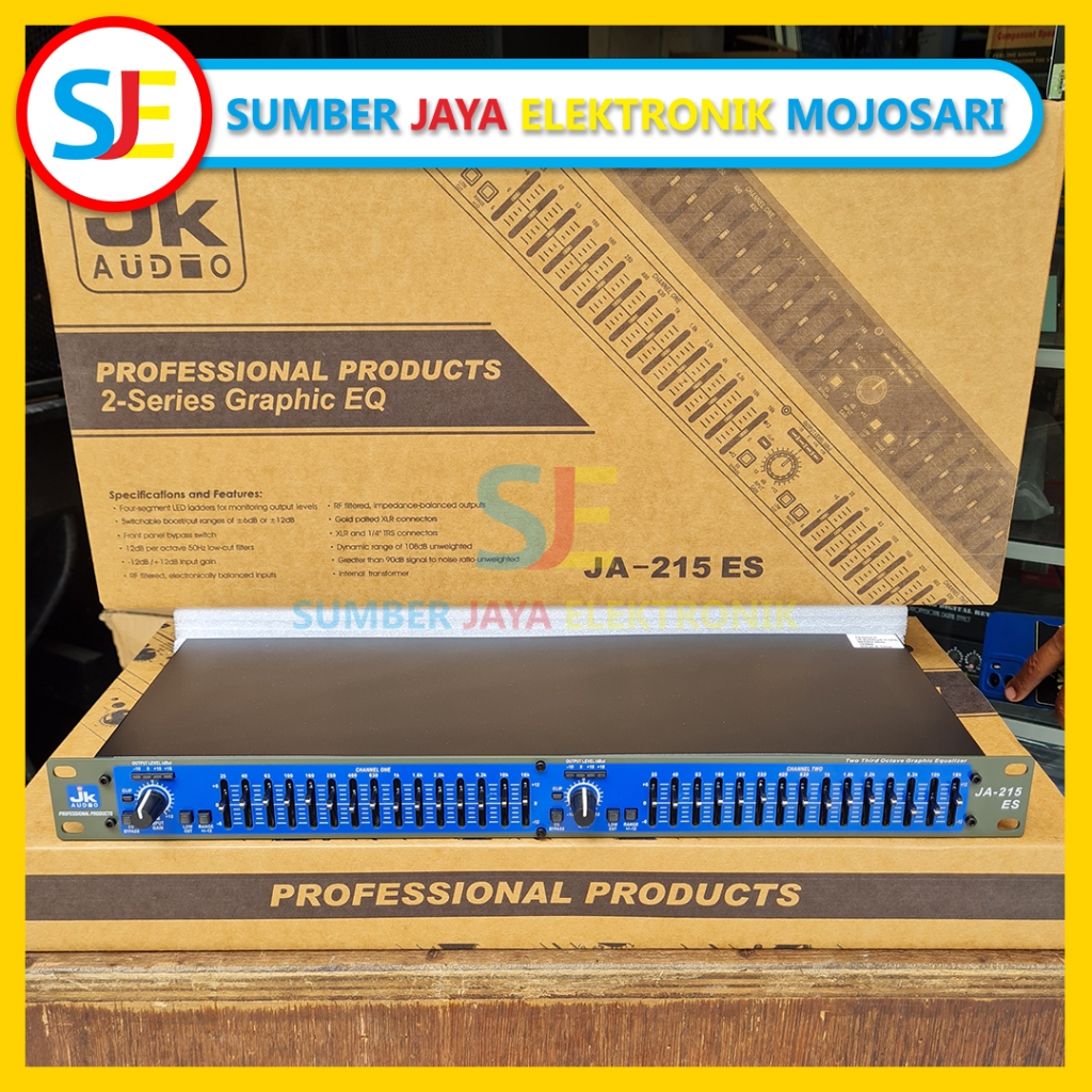 Jual Equalizer JK Audio JA 215 ES Professional Equalizer | Shopee Indonesia