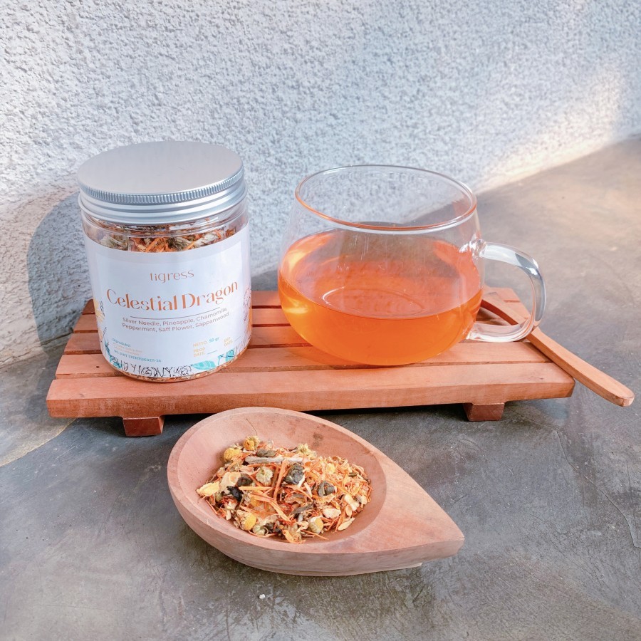 Jual Celestial Dragon Tea / White Tea Blend / Tigress sachet dan tea ...
