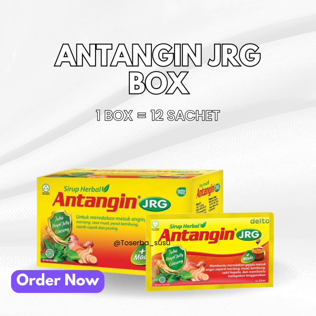 Jual ANTANGIN JRG BOX ISI 12 SACHET | Shopee Indonesia