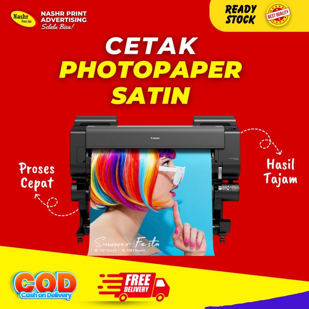 Jual CETAK FOTO CUSTOM I CETAK PHOTO PAPER SATIN I CETAK PHOTO PAPER ...