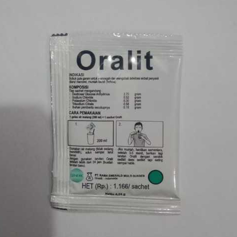 Jual Oralit 200 4.1 g 1 Sachet | Shopee Indonesia