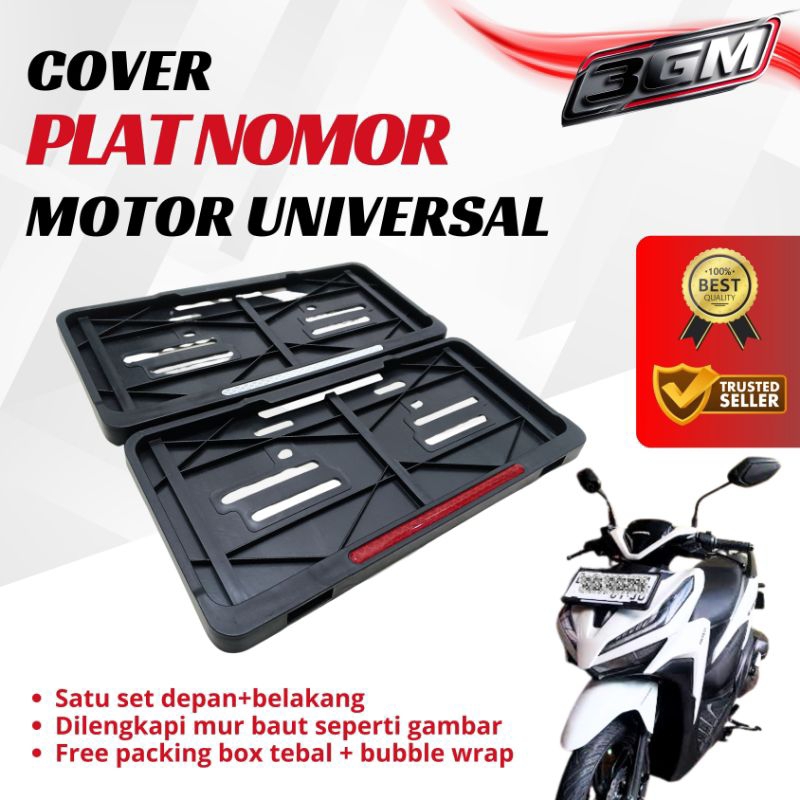 Jual Cover Plat Nomor Semua Jenis Motor Plat Cover Plat Dudukan Plat ...