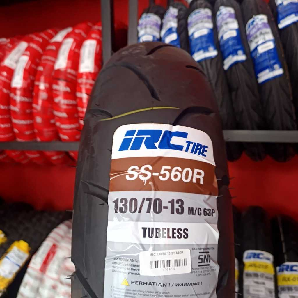 Jual IRC 130/70-13. BAN MOTOR NMAX BELAKANG TUBELESS | Shopee Indonesia