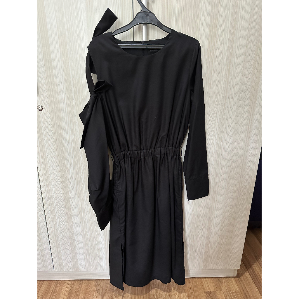 Jual ATS THE LABEL - Black Dress with Bows | Shopee Indonesia