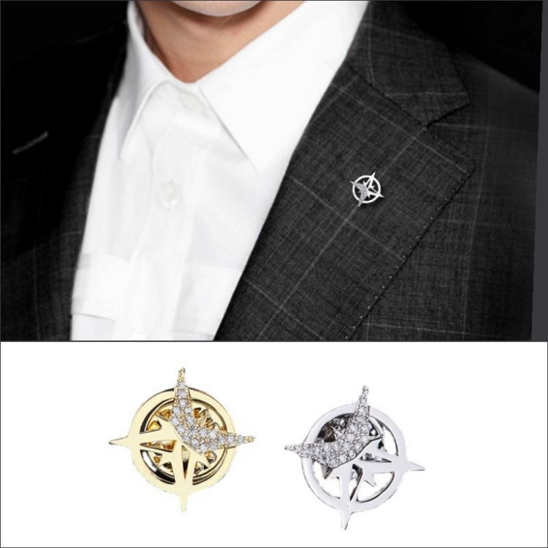 Jual Lapel pin/ bros jas - star sparkling | Shopee Indonesia
