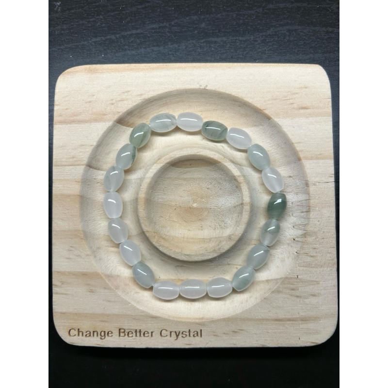 Jual Gelang Batu Alam Natural Tianshan Jade Barrel 6x9mm | Shopee Indonesia