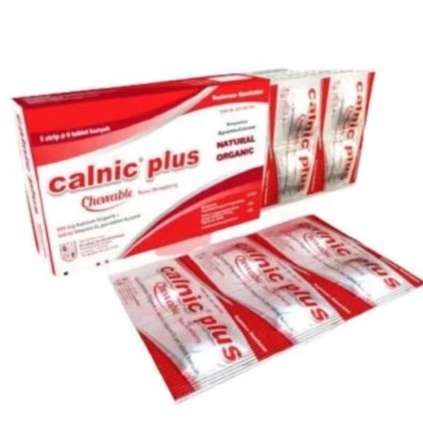 Jual CALNIC PLUS CHEWABLE BOX TABLET Vitamin untuk memenuhi kebutuhan ...