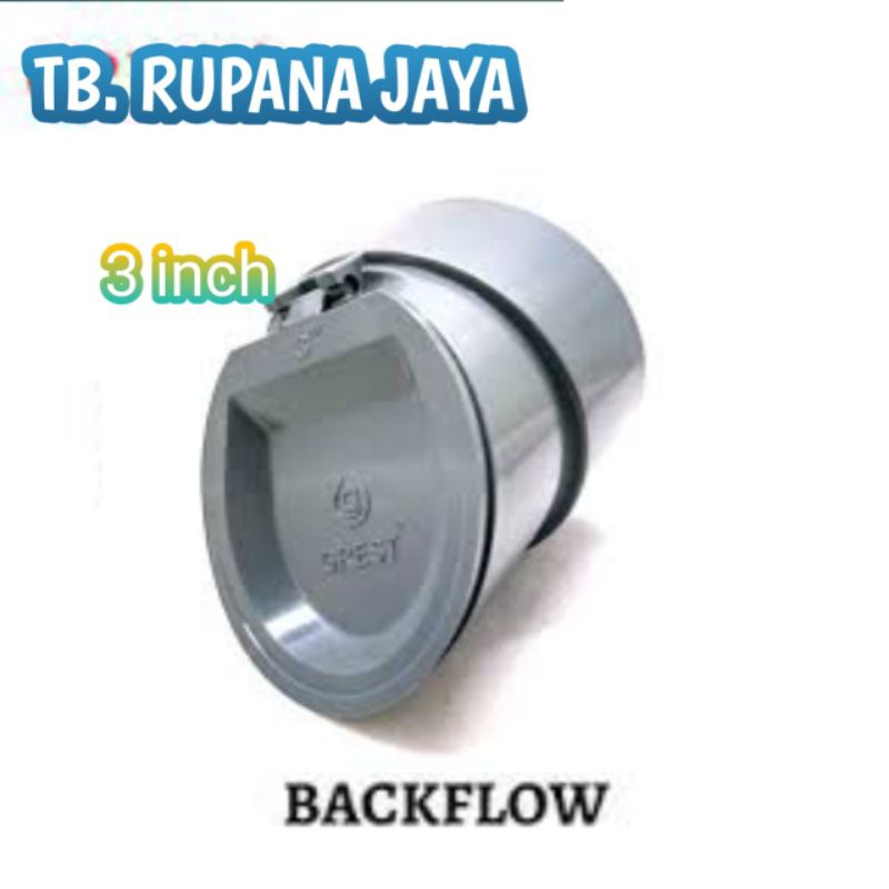 Jual Backflow Valve / Tutup pipa pembuangan / Fitting Katup 3 inch ...