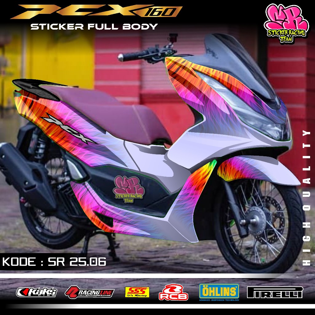Jual COD Sticker Decal Full Body Honda PCX 160 2021 2022 2023 2024 ...