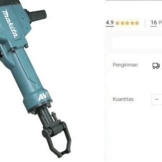 Jual Mesin Bobok HM 1810 Makita Demolition Hammer HM1810 Jack Hammer | Shopee Indonesia