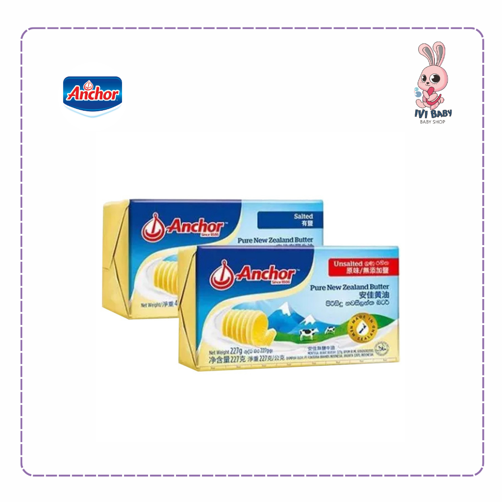 Jual Unsalted Butter & Salted Butter Anchor Block (Pengiriman Via ...