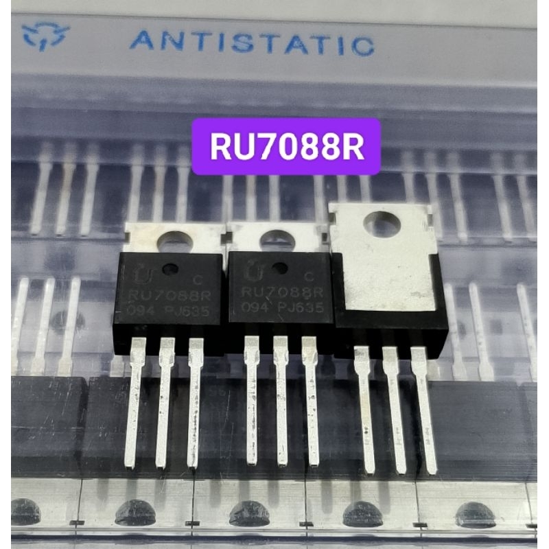 Jual RU7088R RU7088 RU 7088 Mosfet Inverter N-Channel 70V 80A To-220 ...