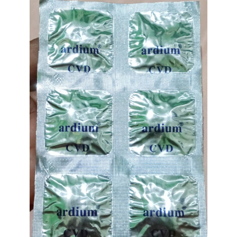 Jual ardium cvd strip 6 tablet | Shopee Indonesia