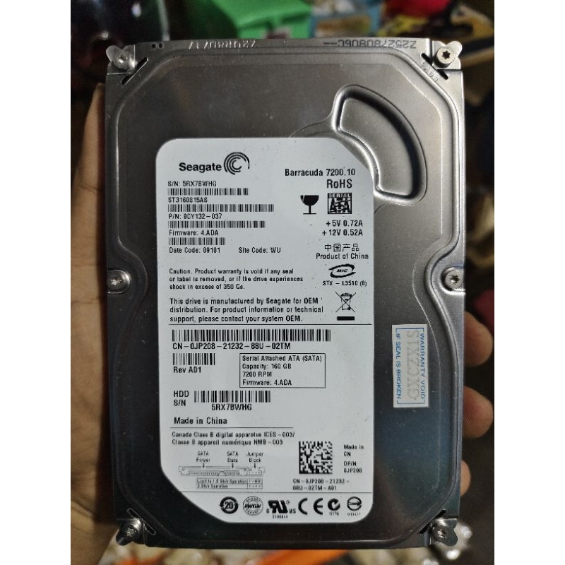 Jual Hardisk 160GB Original Build Up | Shopee Indonesia