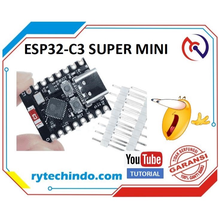 Jual ESP32-C3 ESP32 C3 Super Mini WiFi Bluetooth | Shopee Indonesia