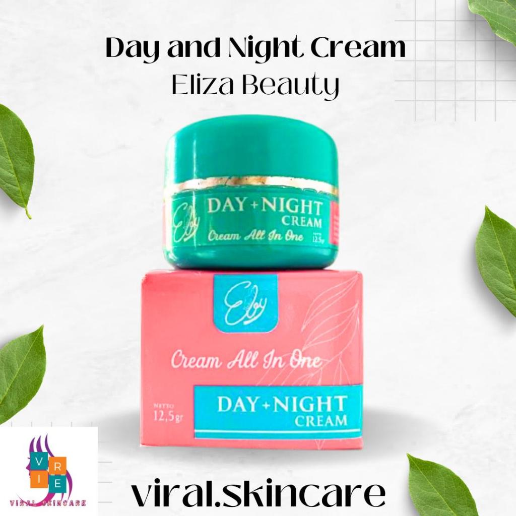 Jual Eliza Beauty Kemasan Baru Cream Pemutih Wajah Night And Day All In ...