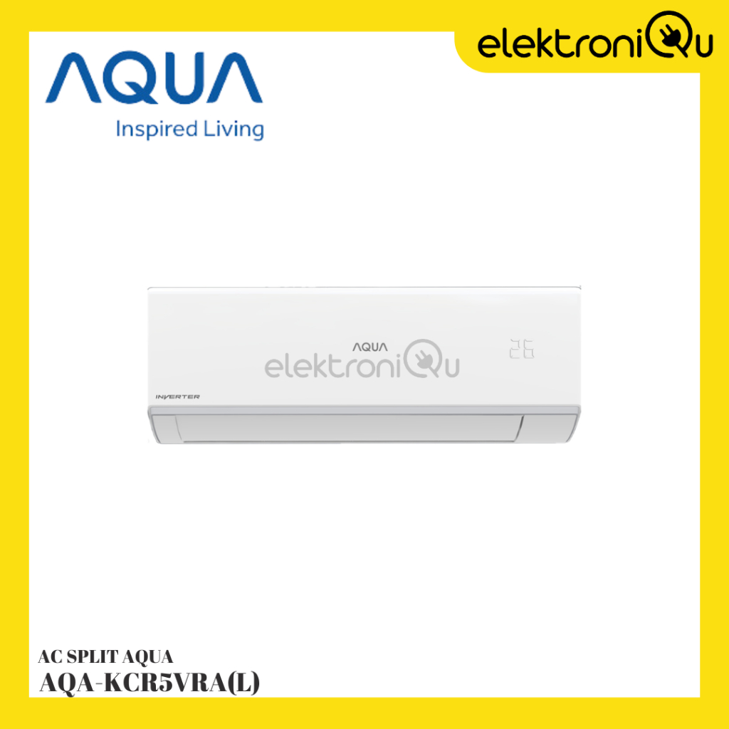 Jual AC SPLIT AQUA 1/2 PK AQA-KCR5VRA(L) INVERTER (HANYA UNIT) | Shopee Indonesia