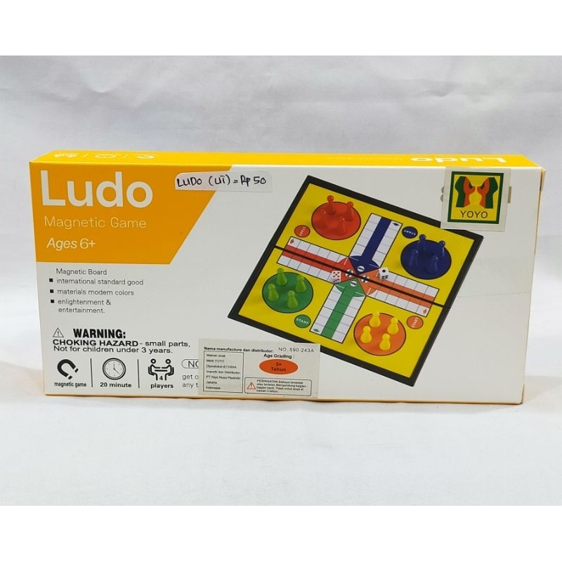 Jual Mainan ludo magnetic / game board ludo | Shopee Indonesia