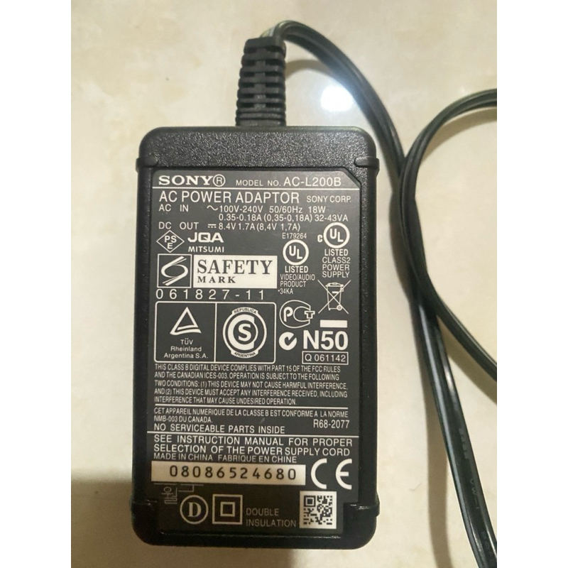 Jual Adaptor Sony AC-L200B Power PC N50 | Shopee Indonesia