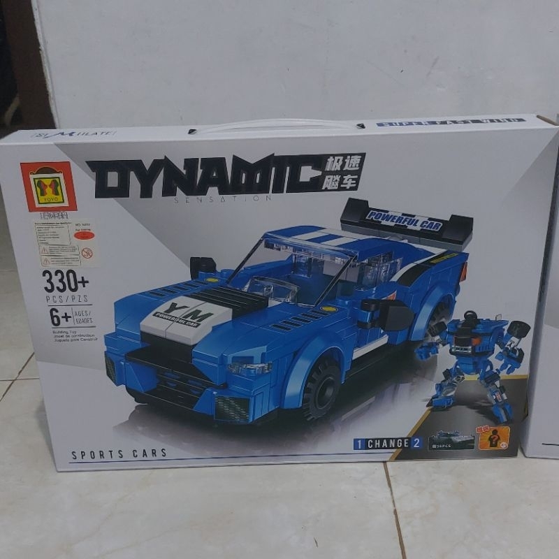 Jual Mainan Balok Susun Mobil Block Famous Car Sedan - Mainan Brick ...