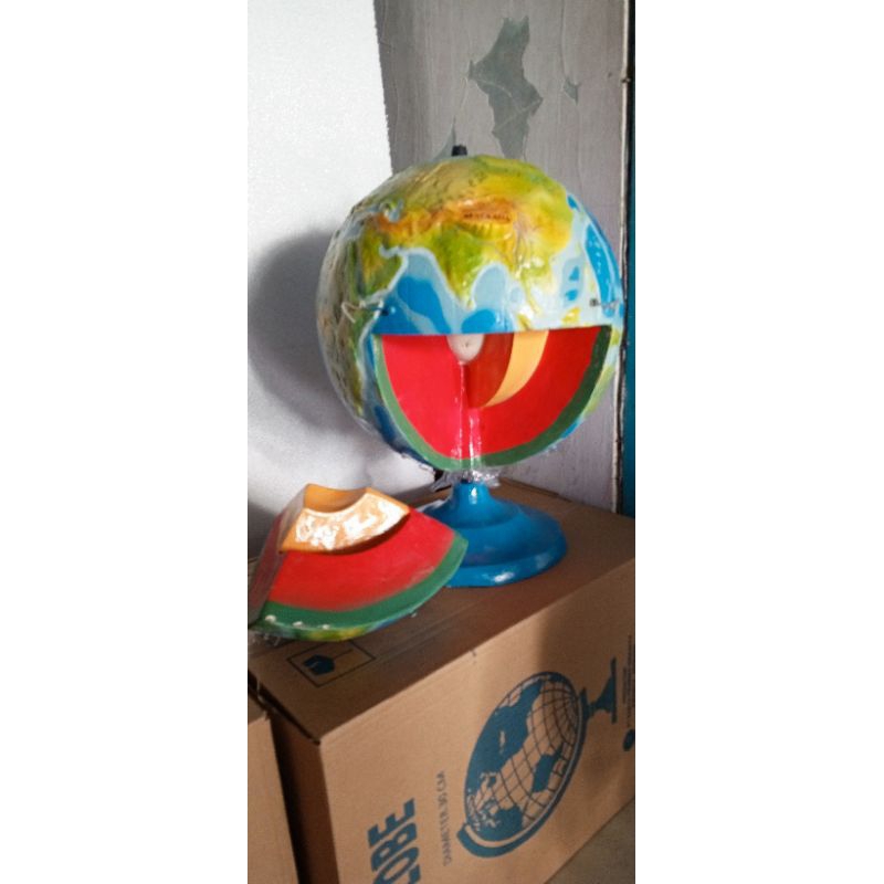 Jual Model Globe Inti Bumi bola dunia 30 cm | Shopee Indonesia