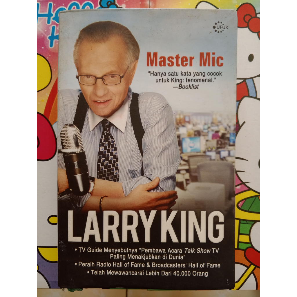 Jual BUKU BIOGRAFI, LARRY KING SANG MASTER MIC, UFUK | Shopee Indonesia