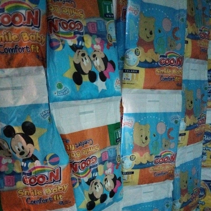 Jual GOON Smile Baby Comfort Fit (renceng) | Shopee Indonesia