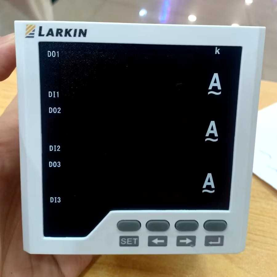 Jual Ampere Meter Ammeter Digital LARKIN 3 Phase 3 Row LR-AA33 Original ...