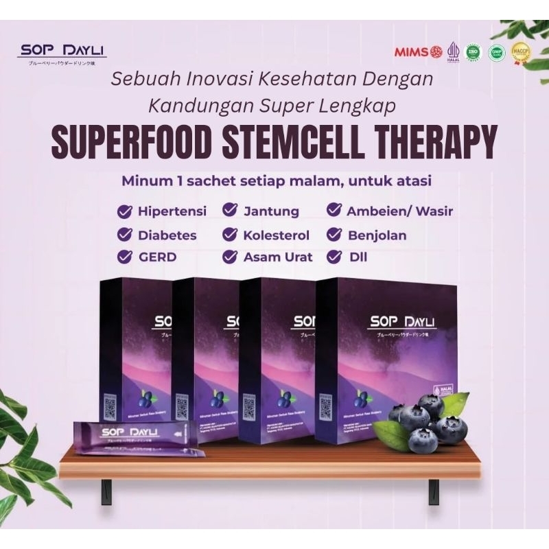 Jual SOP Dayli OFFICIAL | Original 15 sachet @ 15 gram (Minuman ...