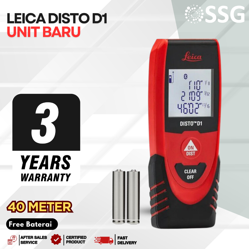 Jual Leica Laser Distance Meter / Disto D1 (40 meter range) | Shopee ...