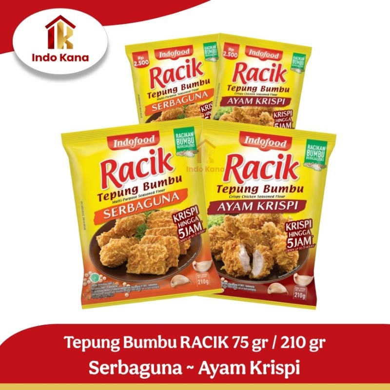 Jual RACIK INDOFOOD Tepung Bumbu 75 & 210 Gr | Shopee Indonesia